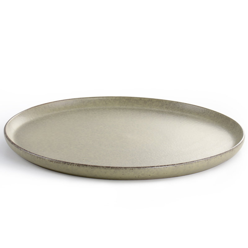 Our Table Landon 6 Piece 10.5 Inch Round Stoneware Dinner Plate Set ...