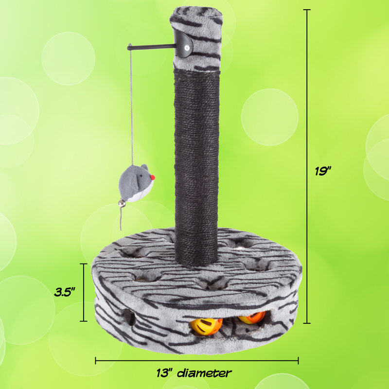 PETMAKER Cat Scratcher for Indoor Cats, Black & Reviews | Wayfair