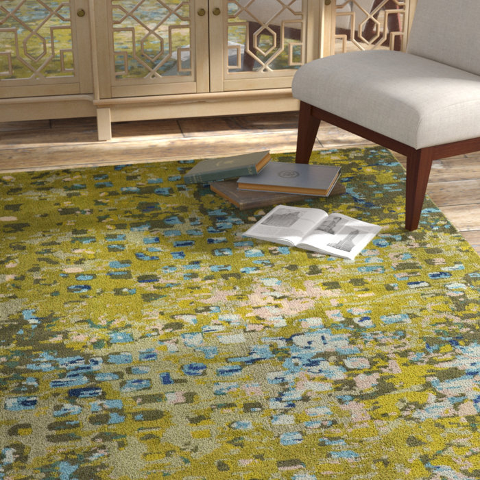Wrought Studio Auyeung Abstract Rug & Reviews | Wayfair