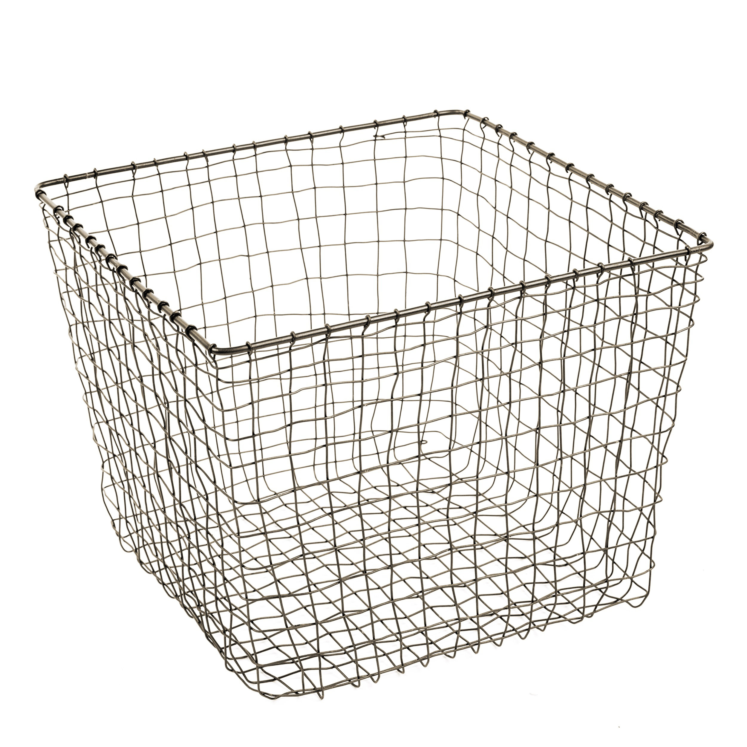 Rebrilliant Ivanka Metal General Basket & Reviews | Wayfair