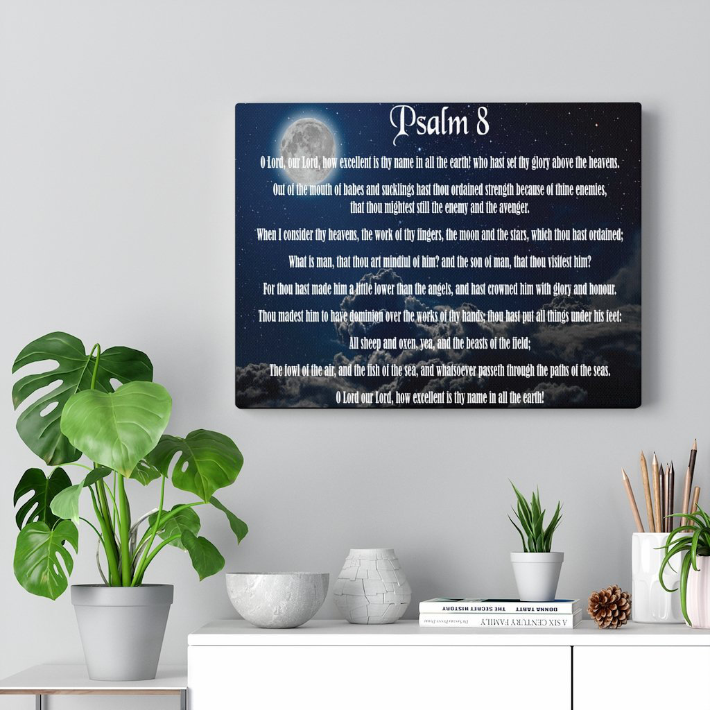 Express Your Love Gifts Surrounded By Your Glory Psalm 8 Christian Wall ...