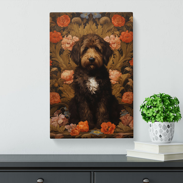 Marlow Home Co. Labradoodle Victorian - Print | Wayfair.co.uk