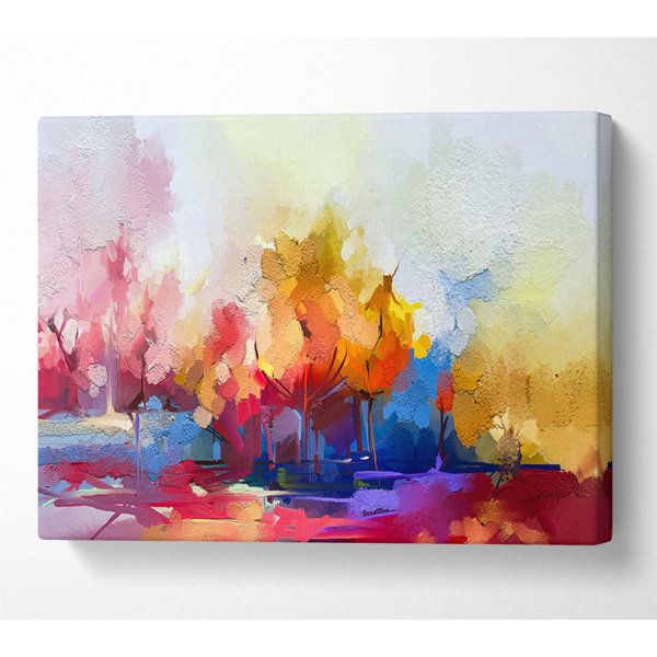 Marlow Home Co. Summer Colour Explosion - Wrapped Canvas Art Prints ...