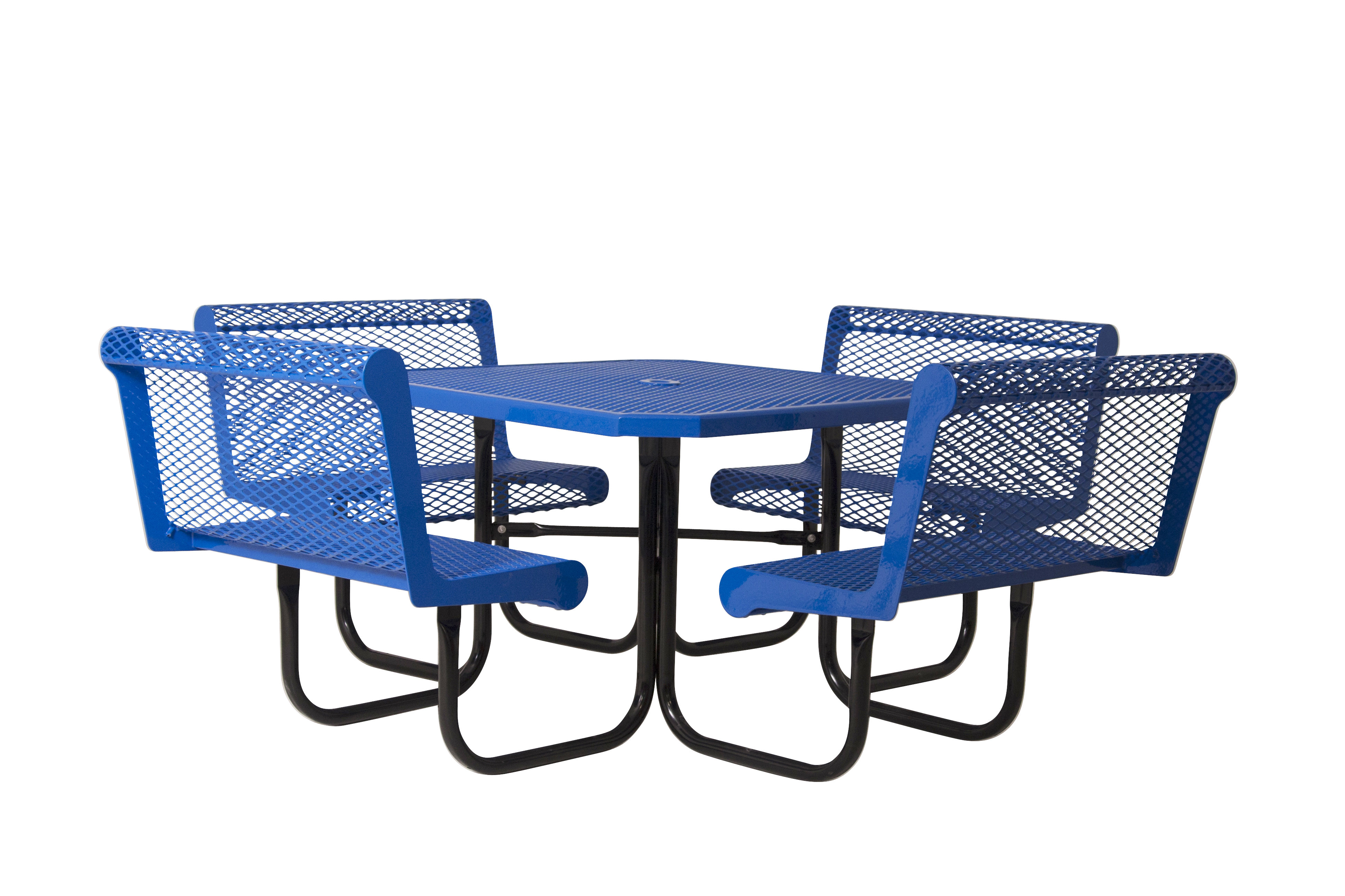 UltraPlay Octagon Table with Benches with Backs | Wayfair