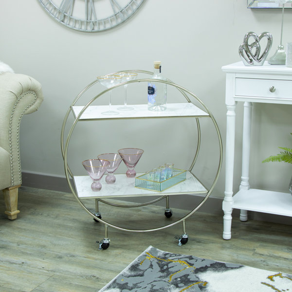 Canora Grey Barwagen Sanjuan aus Metall | Wayfair.de