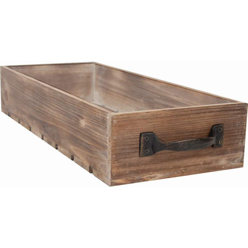 Gracie Oaks Drawer Shaped Decorative Wooden Box | Wayfair