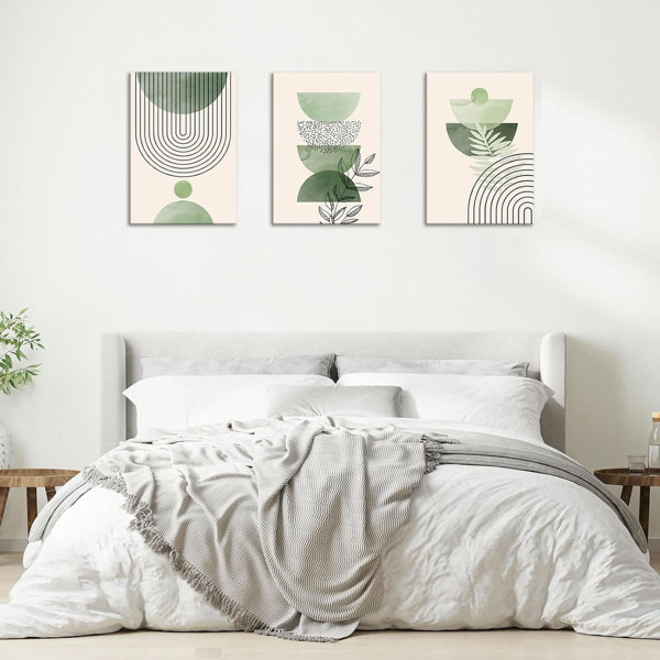 Corrigan Studio 3 Piece Dovetail Frame Print on Canvas | Wayfair.co.uk