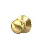 Schlage Plymouth Bed and Bath Lock Knob with Addison Trim & Reviews ...