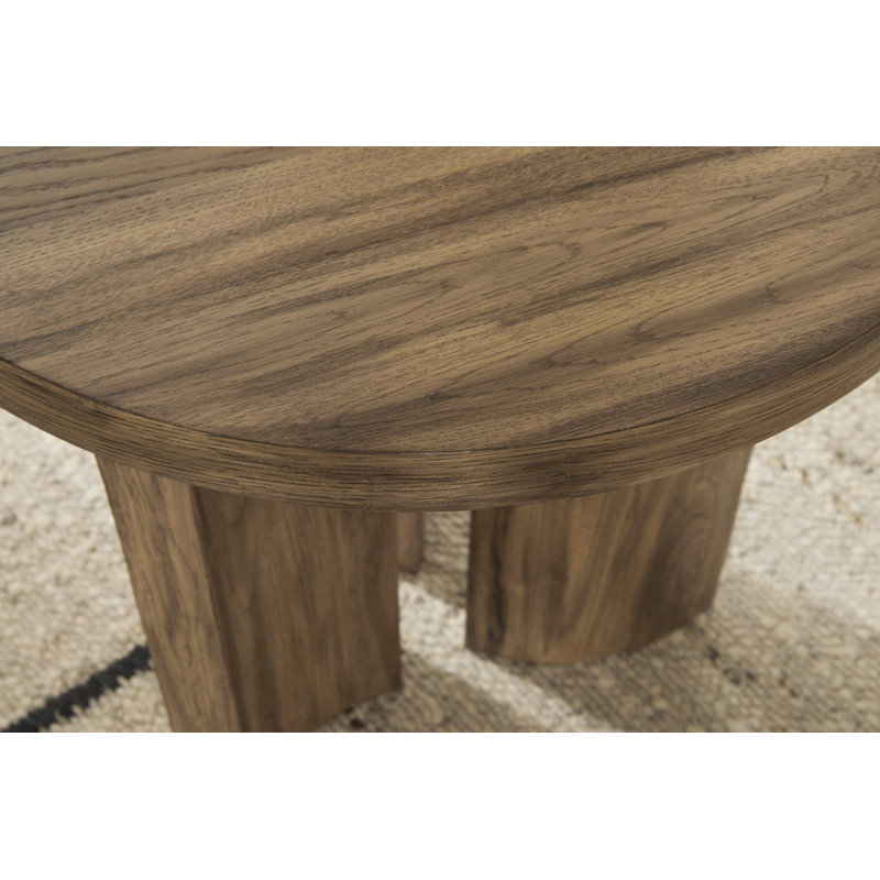 Loon Peak® Torr Pedestal End Table & Reviews | Wayfair