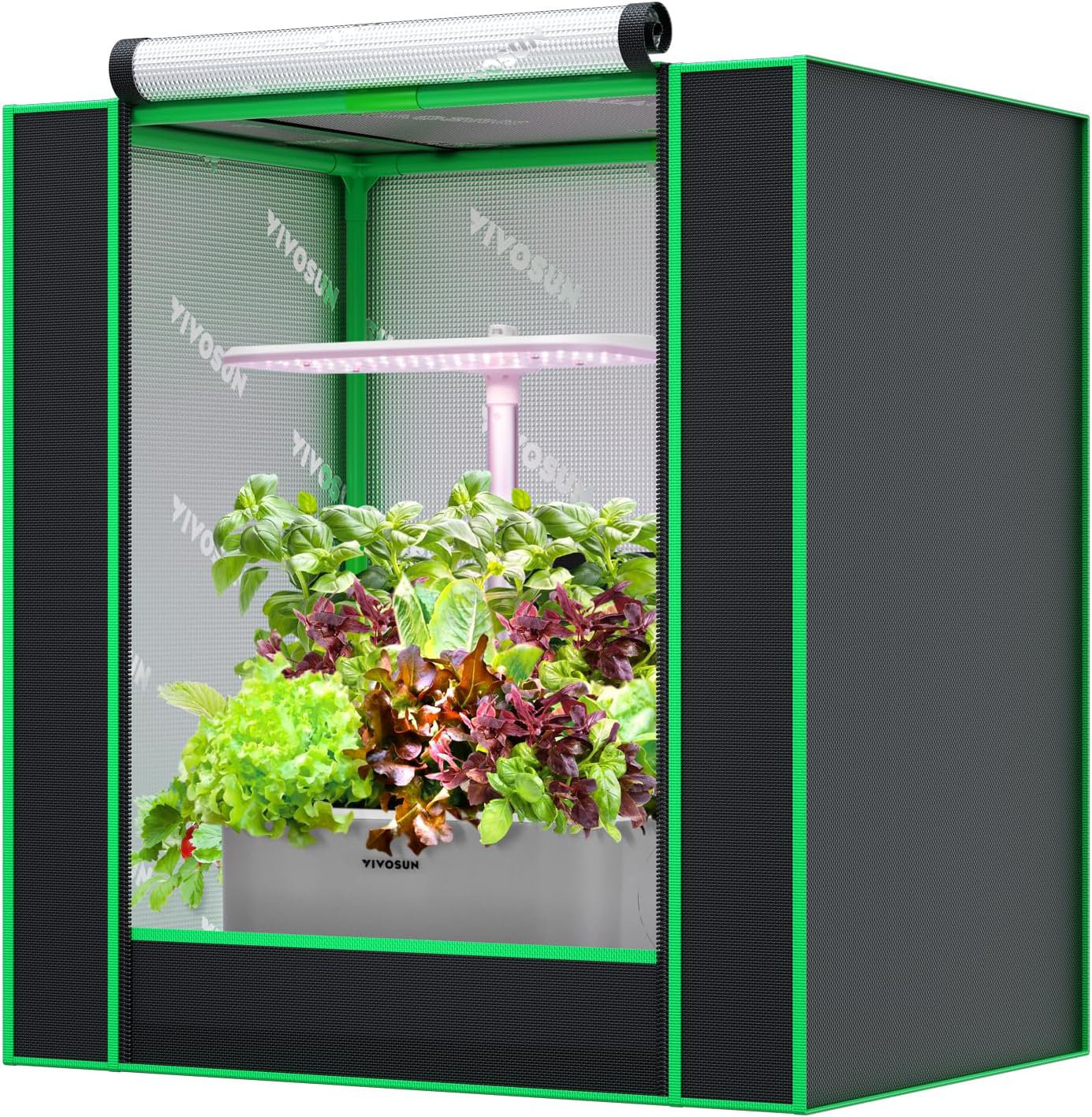 VIVOSUN 20in x14in x21in Highly Reflective Mylar Indoor Grow Tent with ...