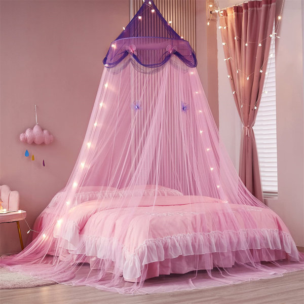 Harriet Bee Starlight Mosquito Net, Princess Bed | Wayfair.co.uk