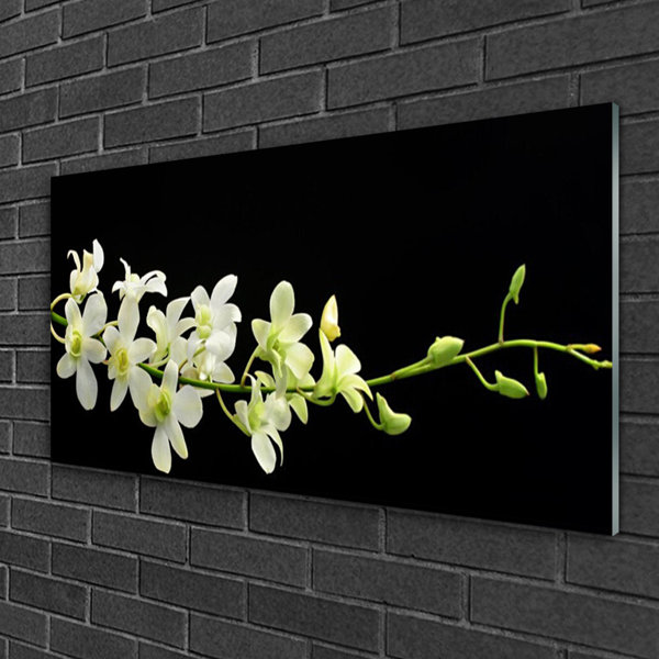 Brayden Studio Floral Flowers - Unframed Photograph on Glass | Wayfair ...