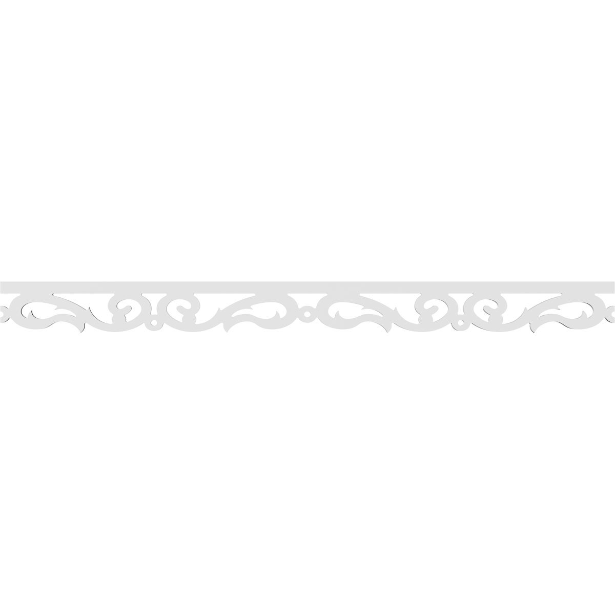 Ekena Millwork Corbin Architectural Grade PVC Running Trim & Reviews ...
