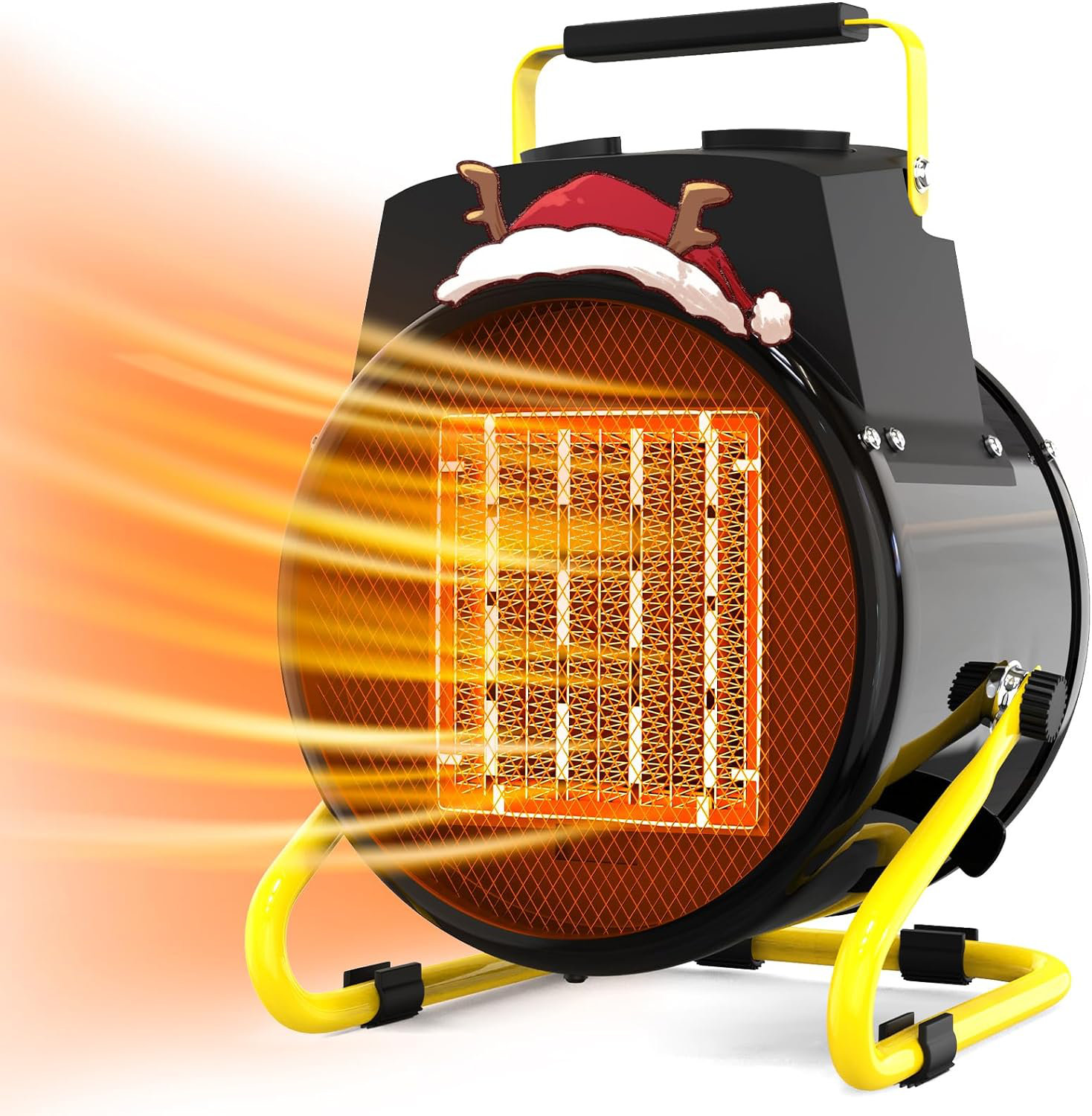 CG INTERNATIONAL TRADING Outdoor Heater, 1500W Portable Electric Patio ...