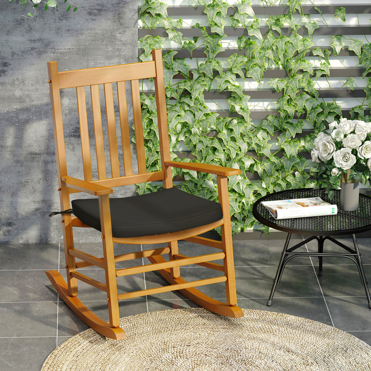 17 Stories Outdoor Seat Cushion Set & Reviews | Wayfair.co.uk