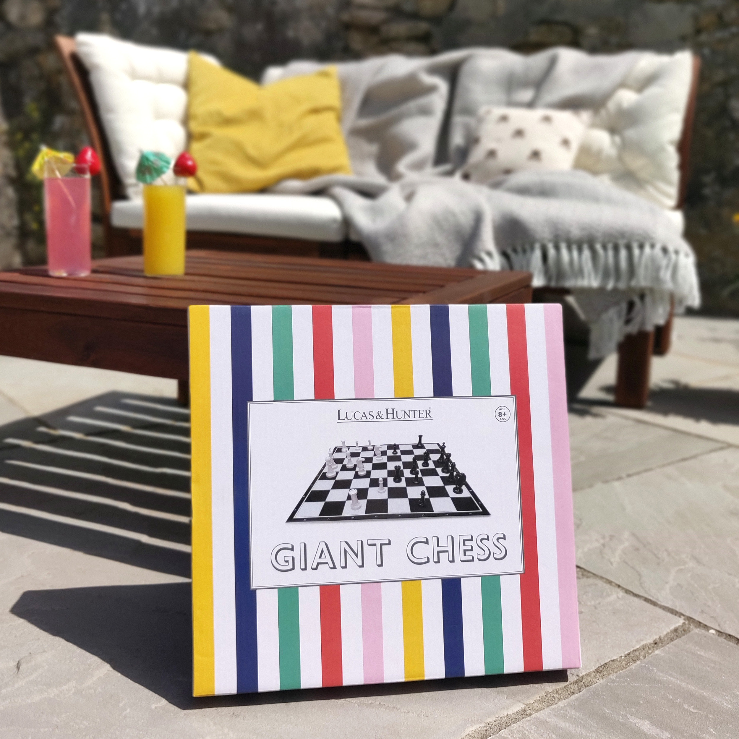 Robert Frederick Giant Ches Set - Striped | Wayfair.ie