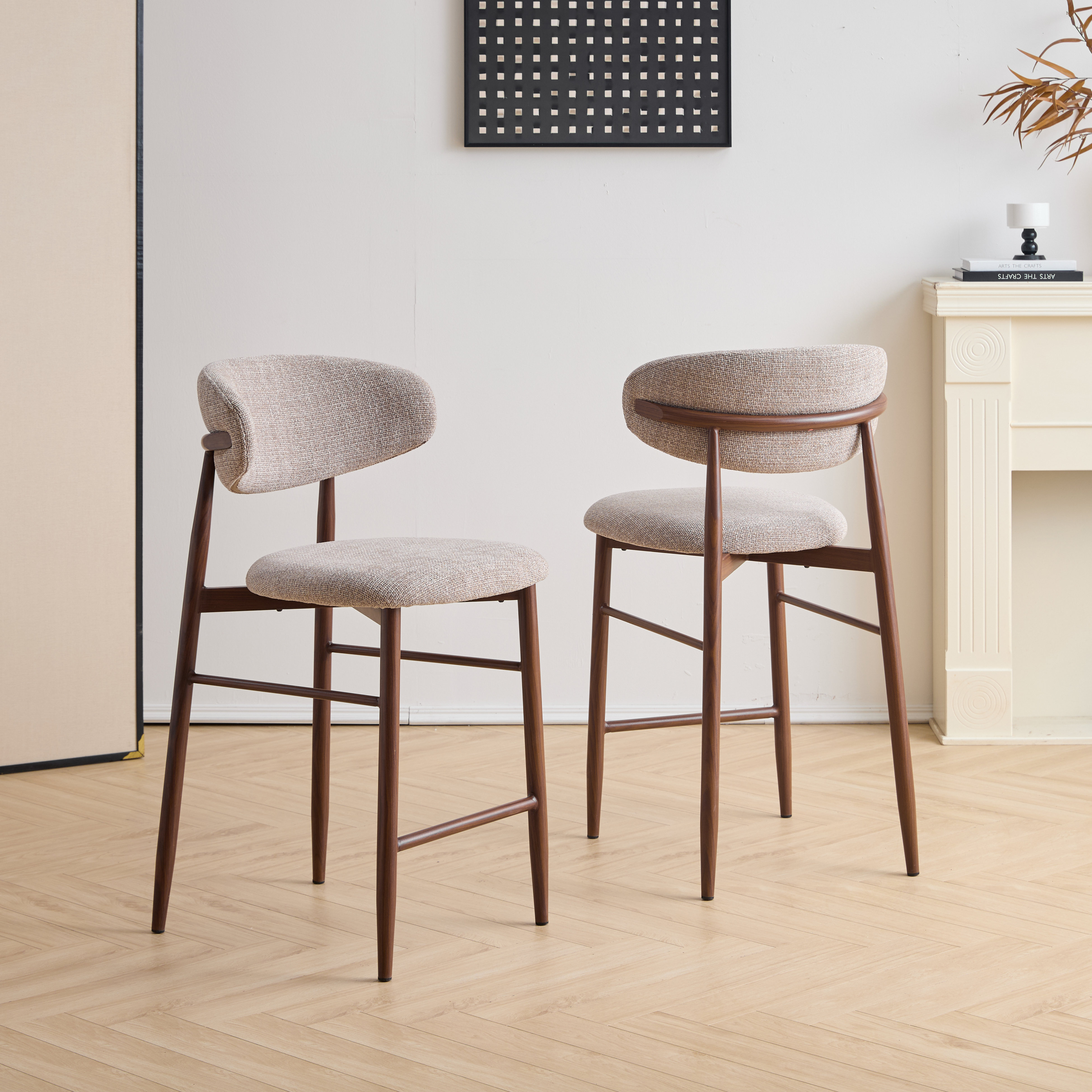 Metal Bar Stools With Cushions