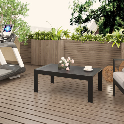 Black Patio Coffee Tables You'll Love | Wayfair