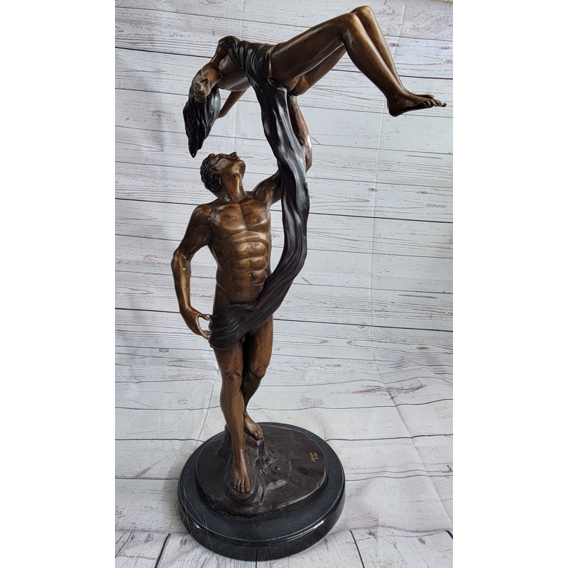 Canora Grey Andehsha Dream Dance Levitating Woman Muscular Man Ballet ...