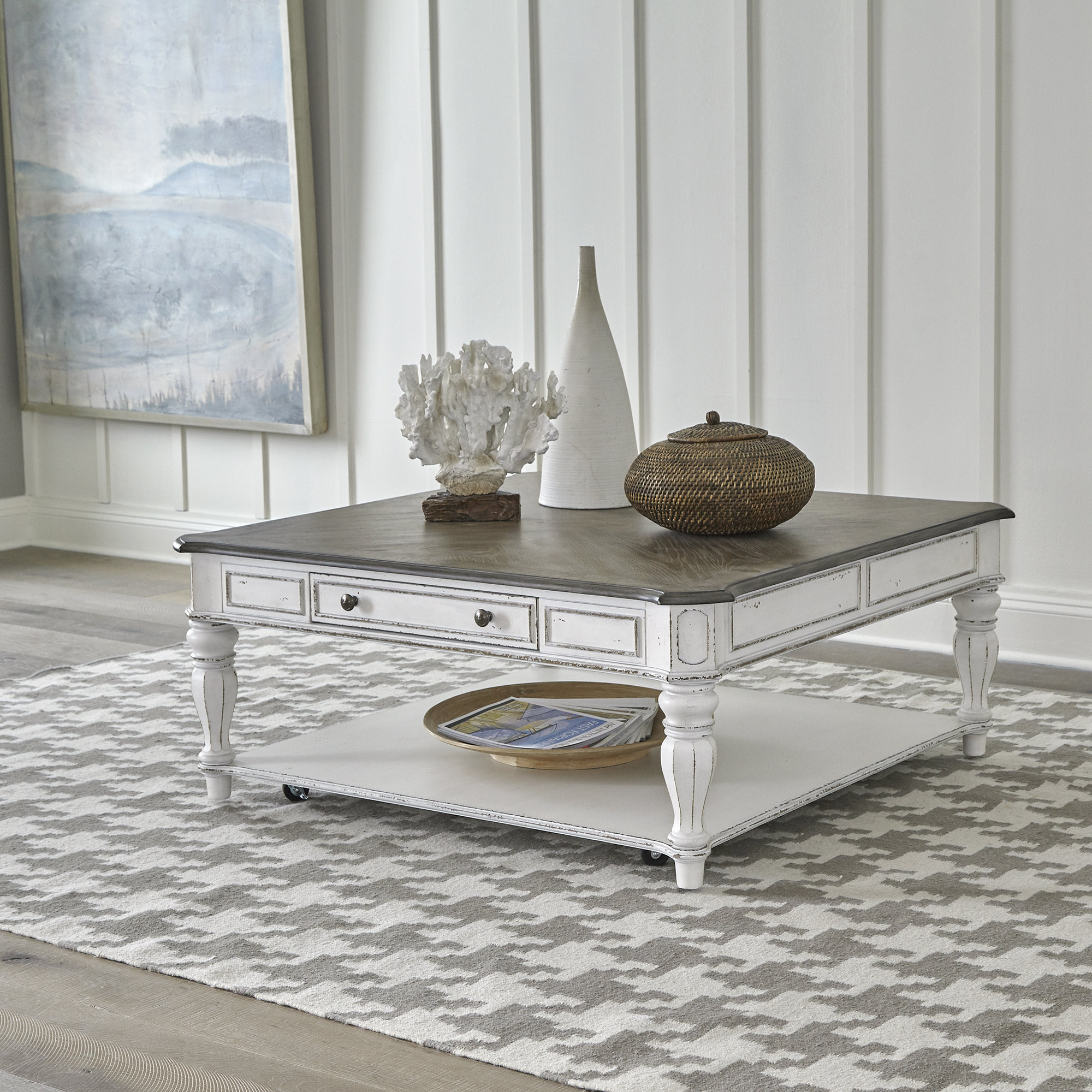 Liberty Furniture Magnolia Manor Solid Wood Coffee Table | Wayfair