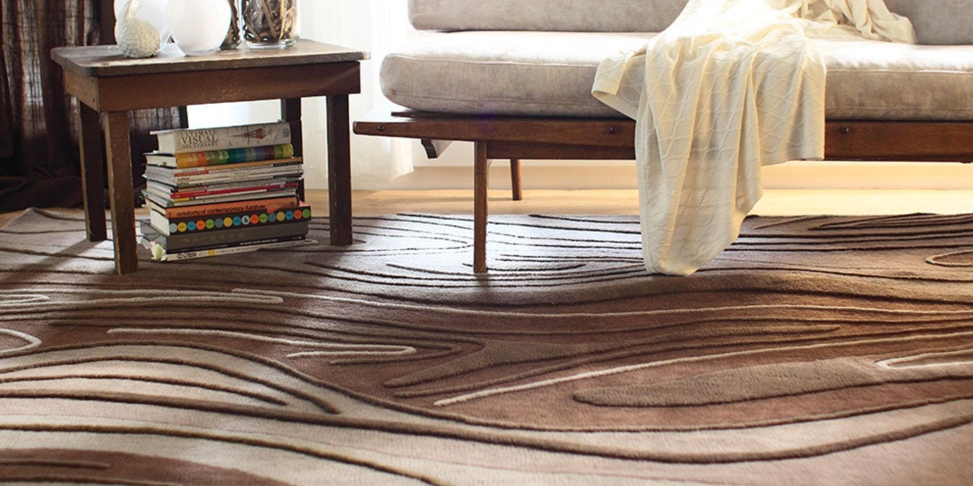 Chandra Osim Hand-Woven Sky Blue Area Rug | Perigold