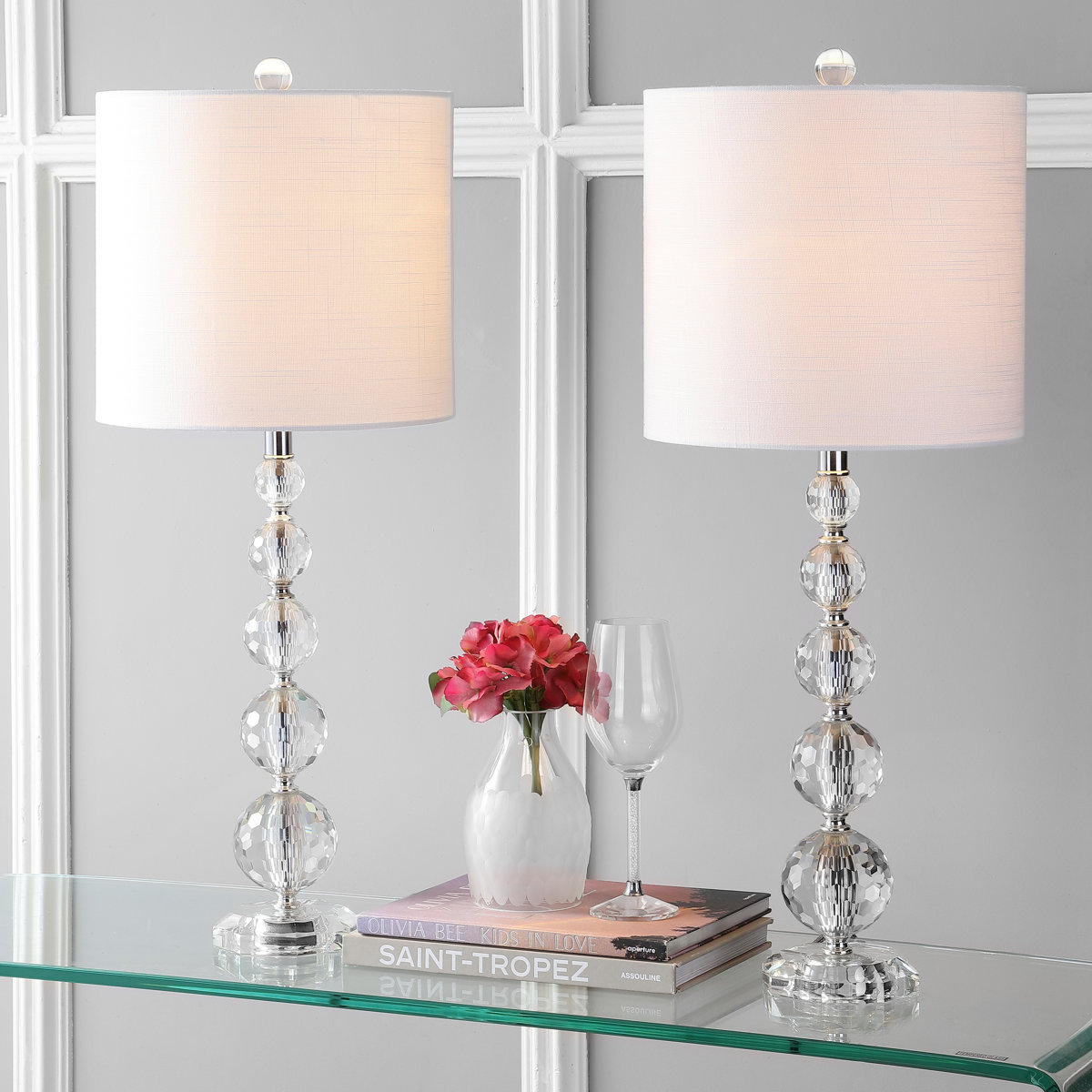 House of Hampton® Clyburn 27" Table Lamp Set & Reviews | Wayfair