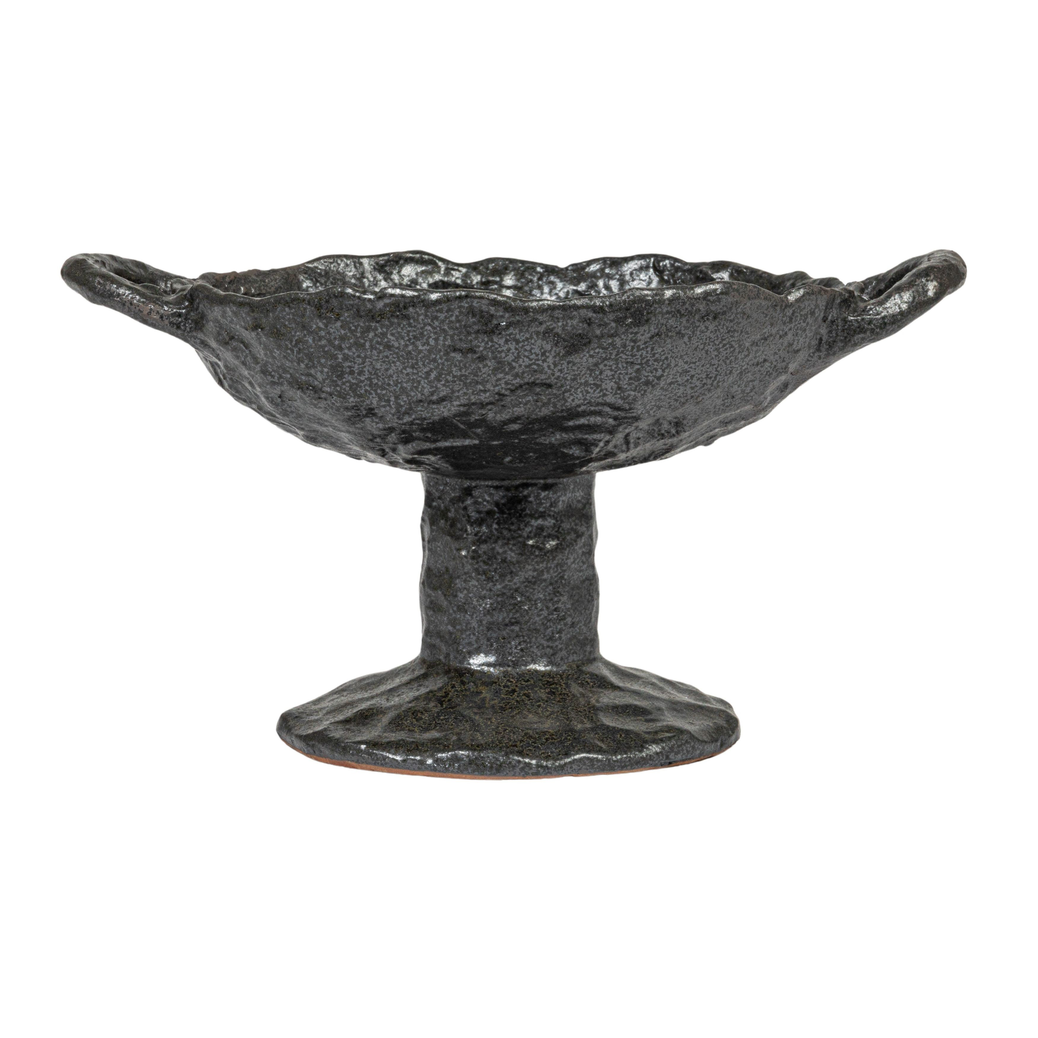 Millwood Pines Cilas 9.5'' Stoneware Footed Plate | Wayfair