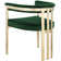 Willa Arlo Interiors Somer Velvet Ladder Back Arm Chair & Reviews | Wayfair