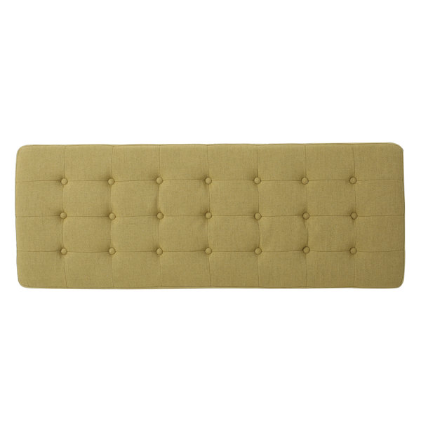 George Oliver Babbs Polyester Upholstered Bench & Reviews | Wayfair