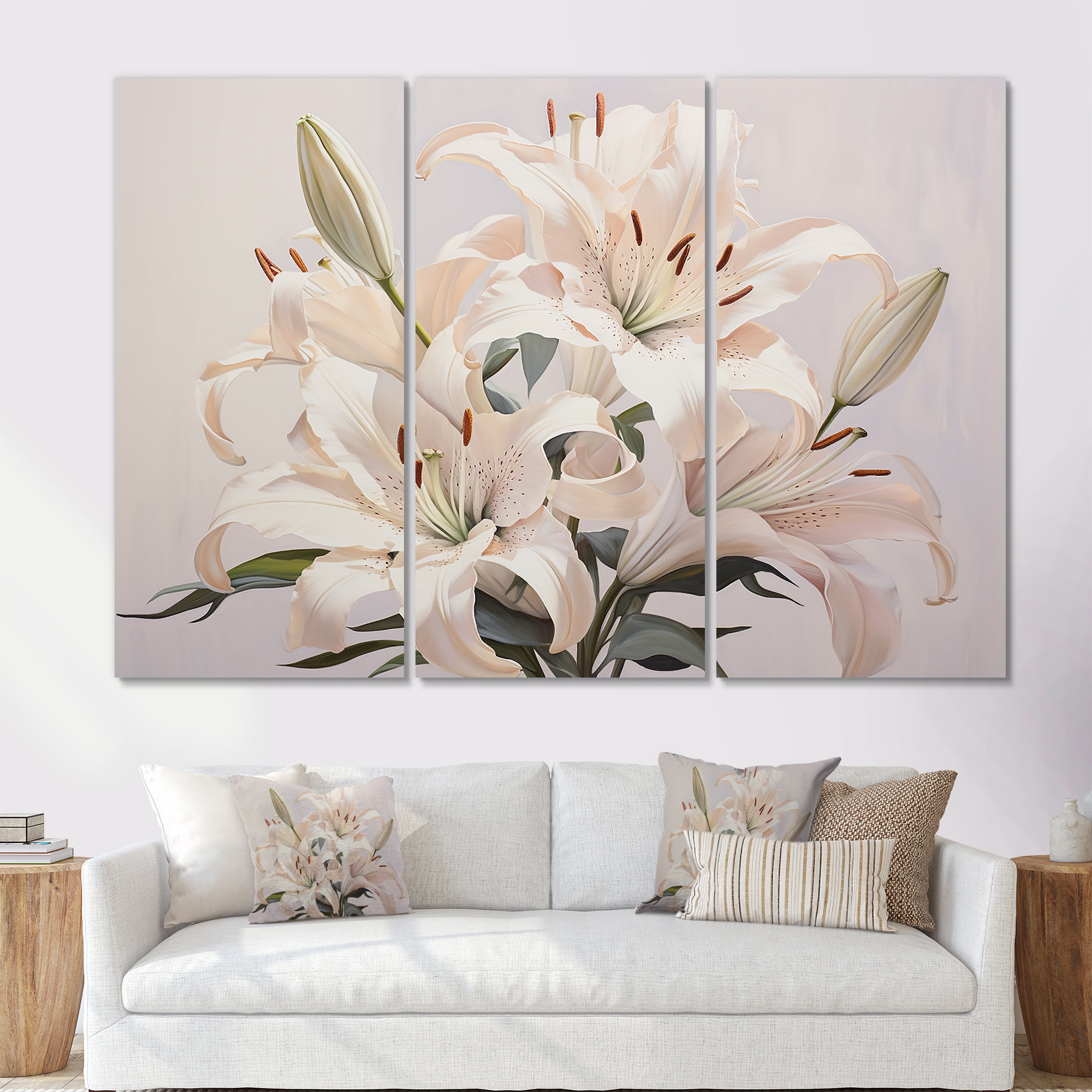 Red Barrel Studio Ethelyn - Lilies Wall Art Set - Wayfair Canada