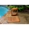 Tortuga Outdoor Teak indoor/outdoor shower mat & Reviews | Wayfair
