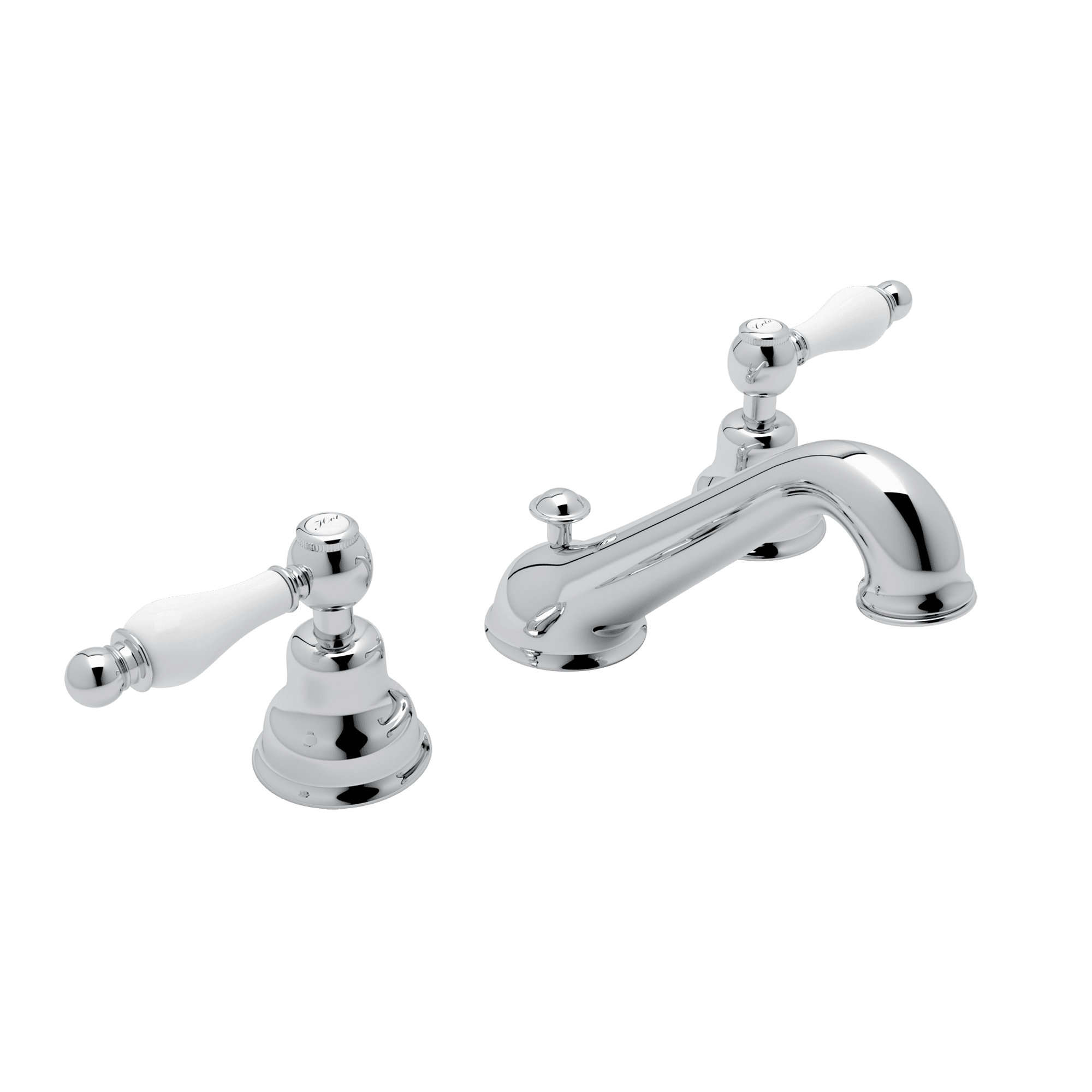 Rohl Arcana Widespread Lavatory Faucet With C-Spout | Wayfair