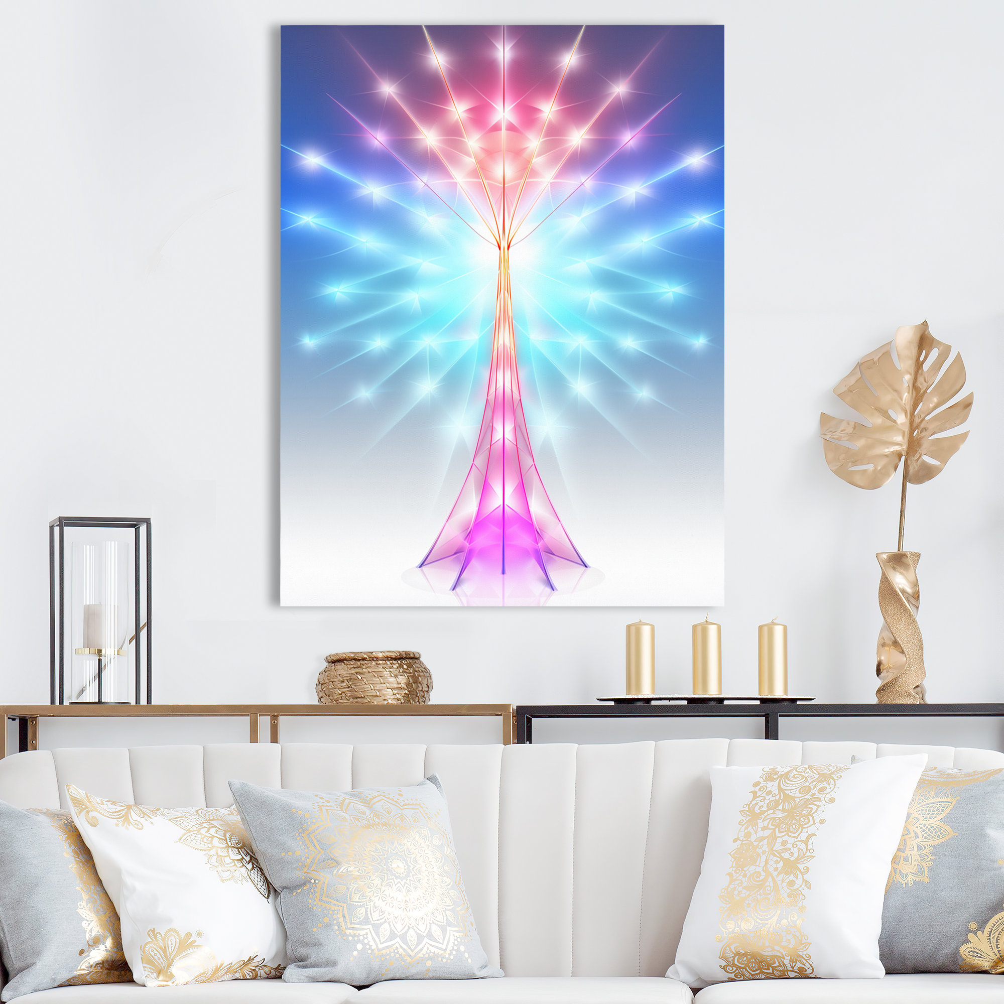 Wrought Studio™ Expansion Of Consciousness Abstract Light - Abstract ...