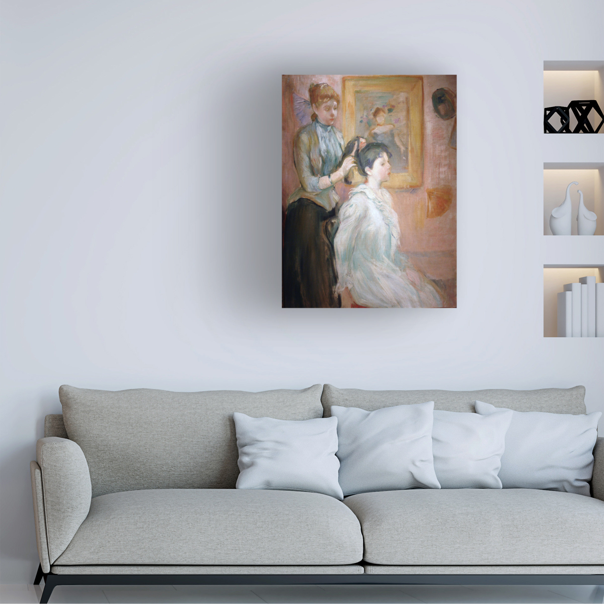 Charlton Home® The Coiffure Oil by Berthe Morisot | Wayfair