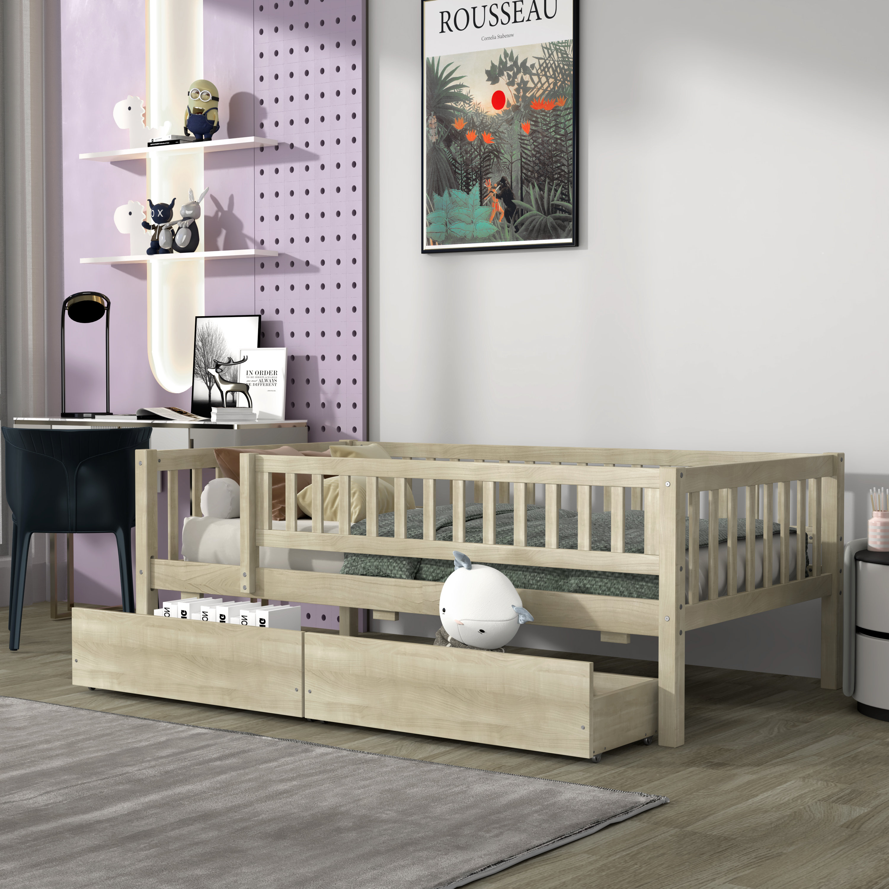 Red Barrel Studio® Murvyn Storage Bed | Wayfair