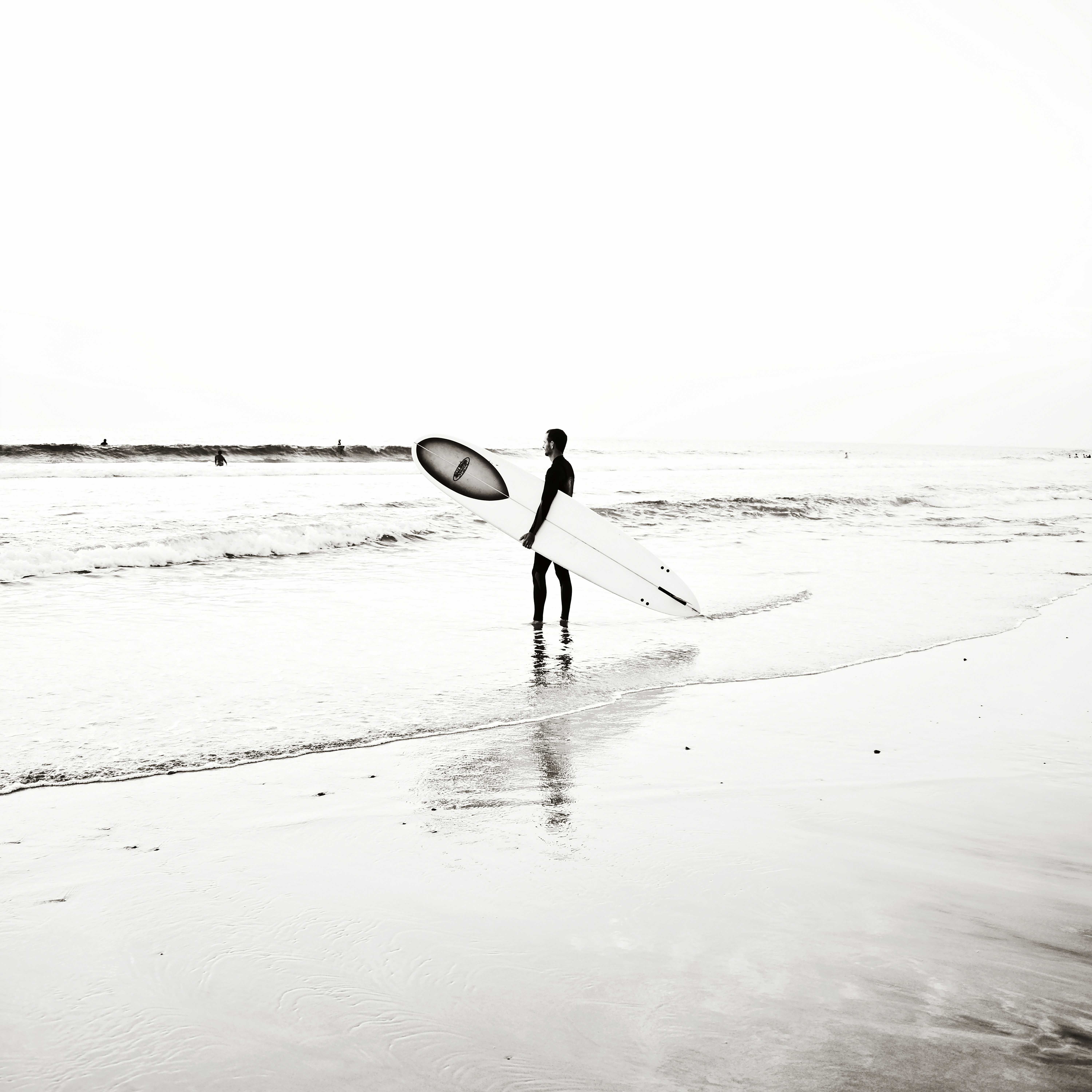 Highland Dunes Harlen Bree Madden Surf Check - Wrapped Canvas Print ...
