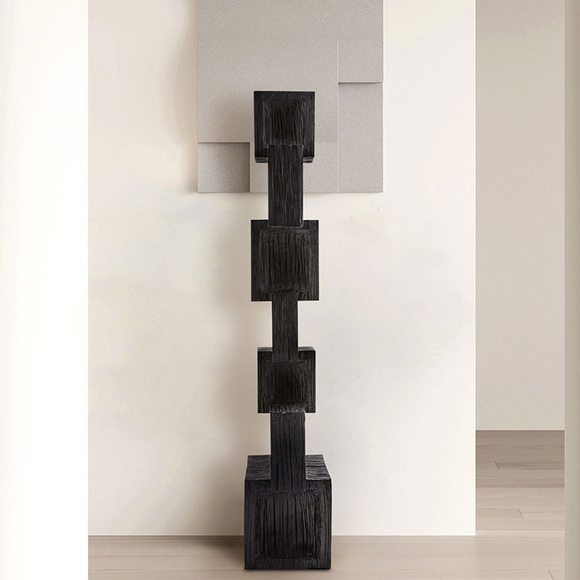 Hokku Designs Black + Cuboid + Pine + Decorative Object | Wayfair