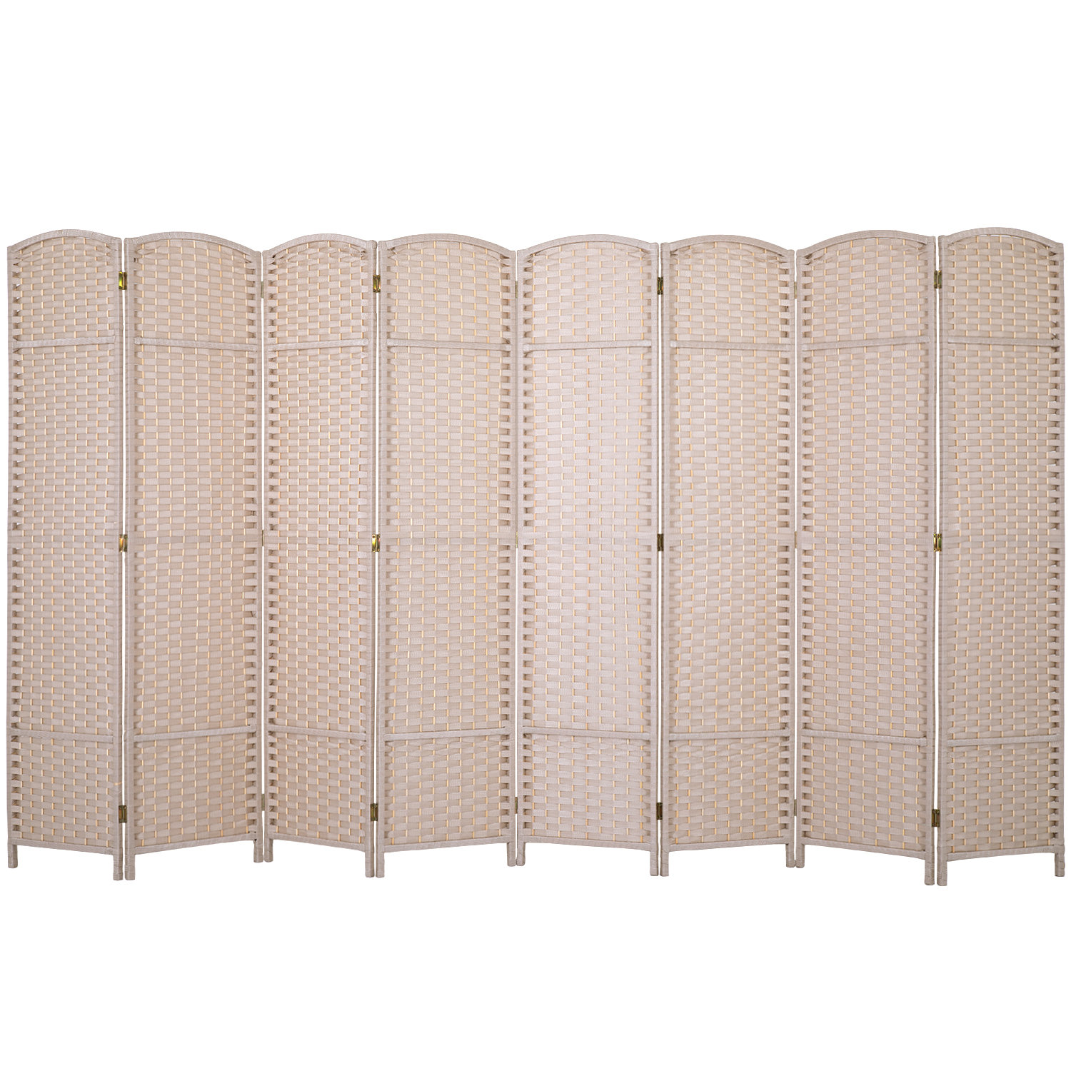 Red Barrel Studio® 8-Panel Room Divider, 5.57 Feet Tall, Waterproof ...