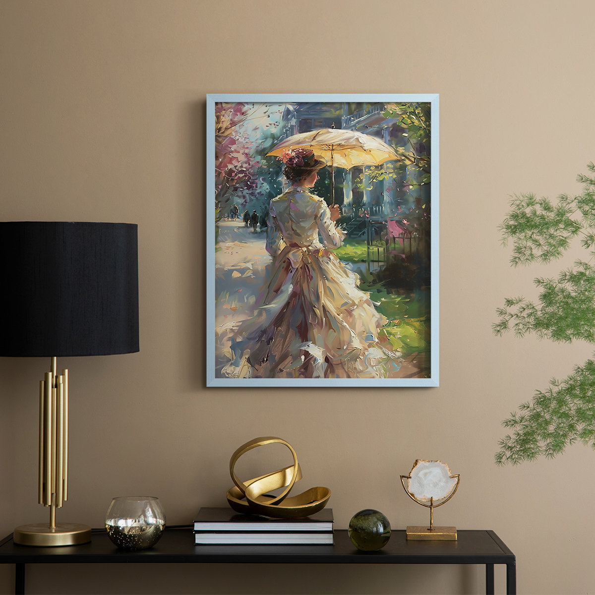 Charlton Home® WOMEN Series DCCIII Framed Print - Solid Wood | Wayfair