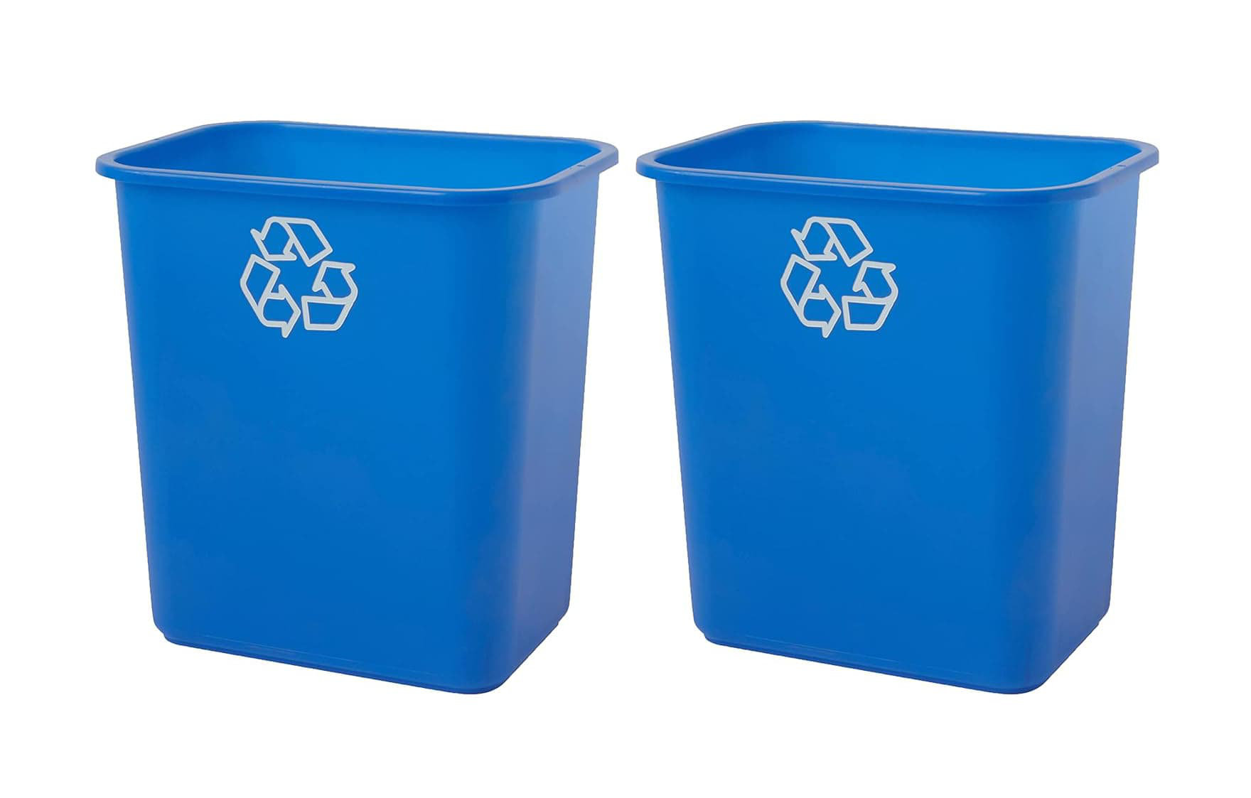 BUMEET Plastic Open-Top Trash Can - 7 Gallons | Wayfair