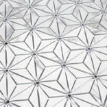 Supreme Tile Ruzzle 1.5" x 6" Natural Stone/Glass Herringbone Mosaic ...