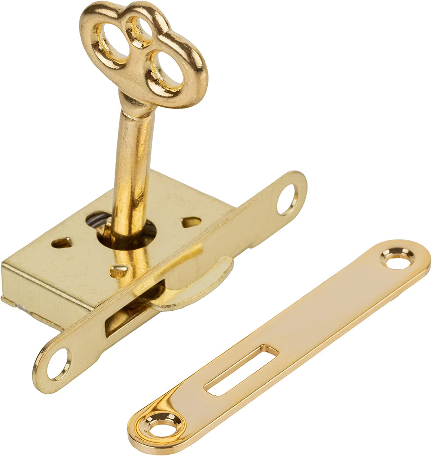 UNIQANTIQ HARDWARE SUPPLY Gold Plated Full Mortise Lock Set for ...
