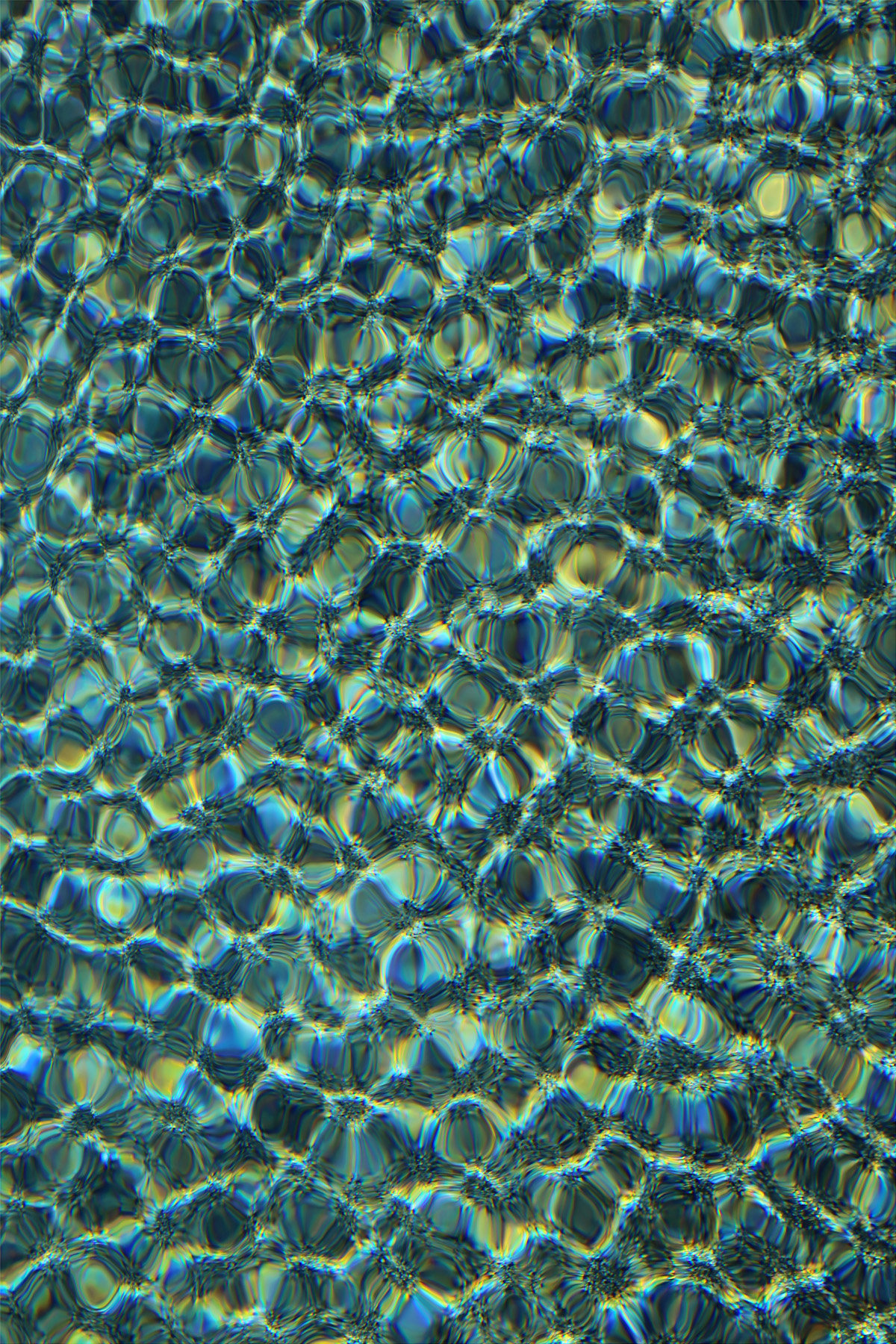 Lillian August Water Abstract' Graphic Art Print | Wayfair