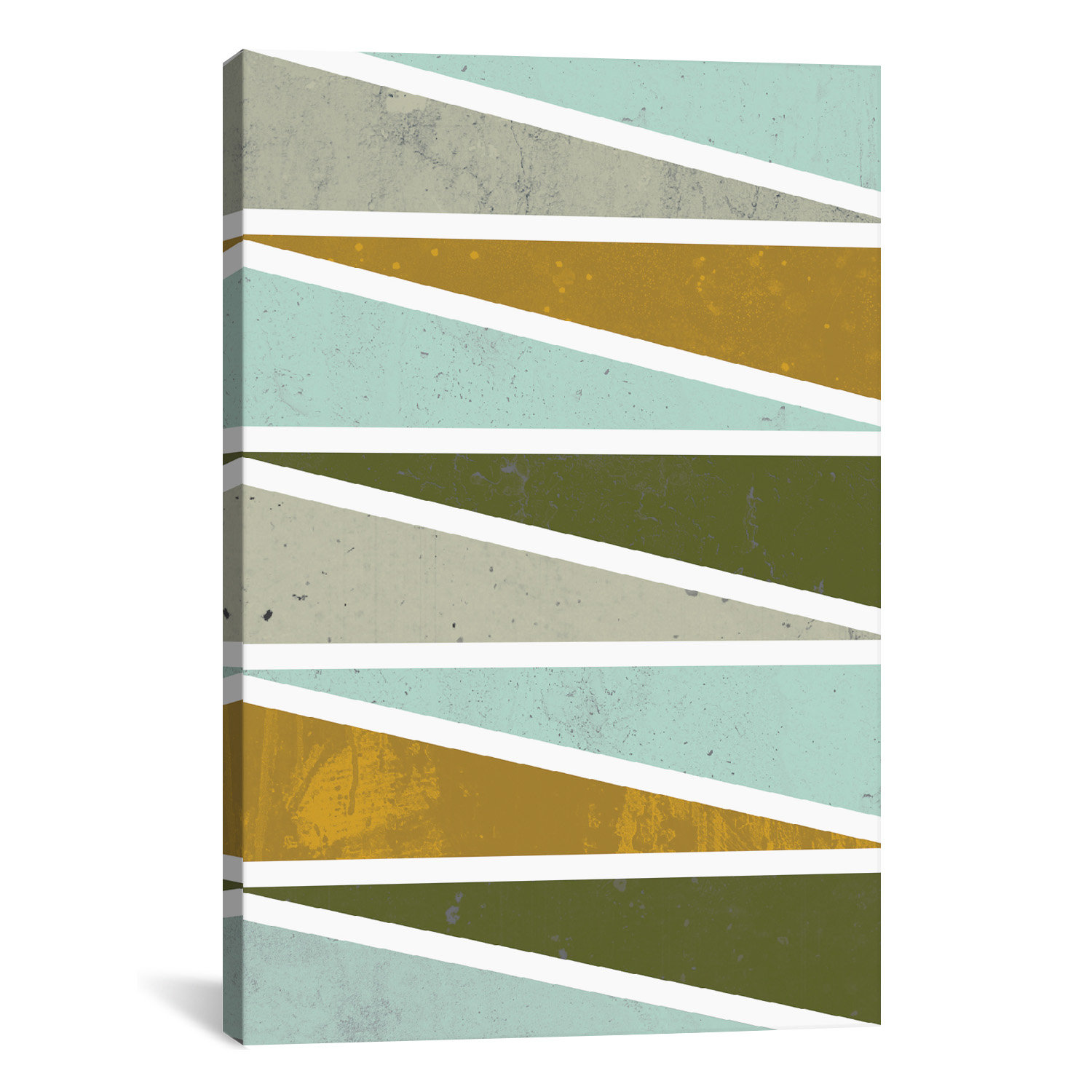 East Urban Home '90 Degree Triangles I' - Print on Paper - Wayfair Canada