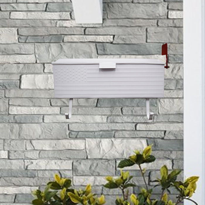 Oakland Living Newspaper Hangers Wall Mounted Mailbox & Reviews | Wayfair