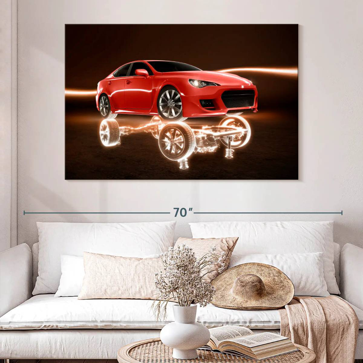 Elephant Stock Car Frame Glow | Wayfair