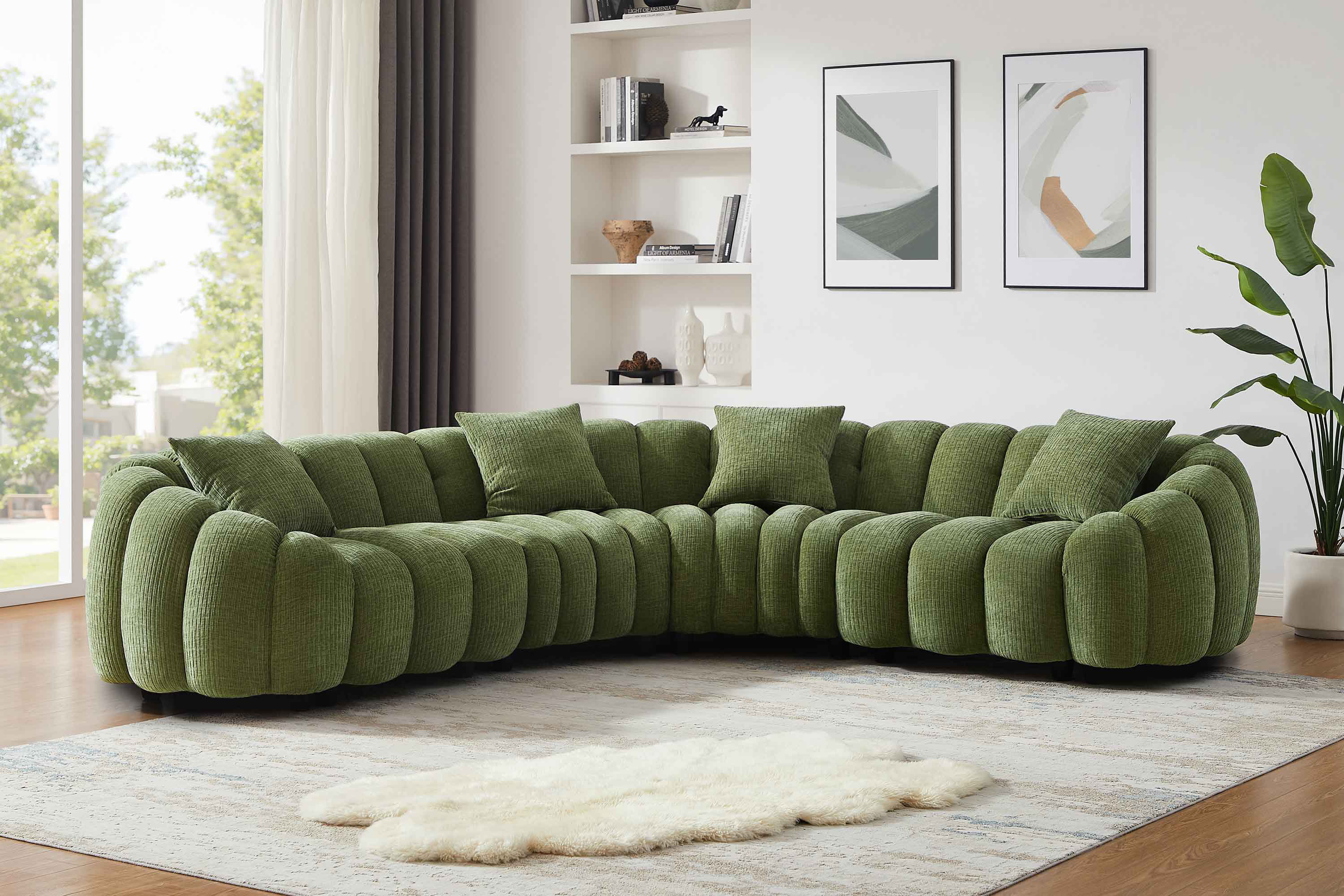 Blue Elephant Winnie Modular Corner Sofa | Wayfair.co.uk