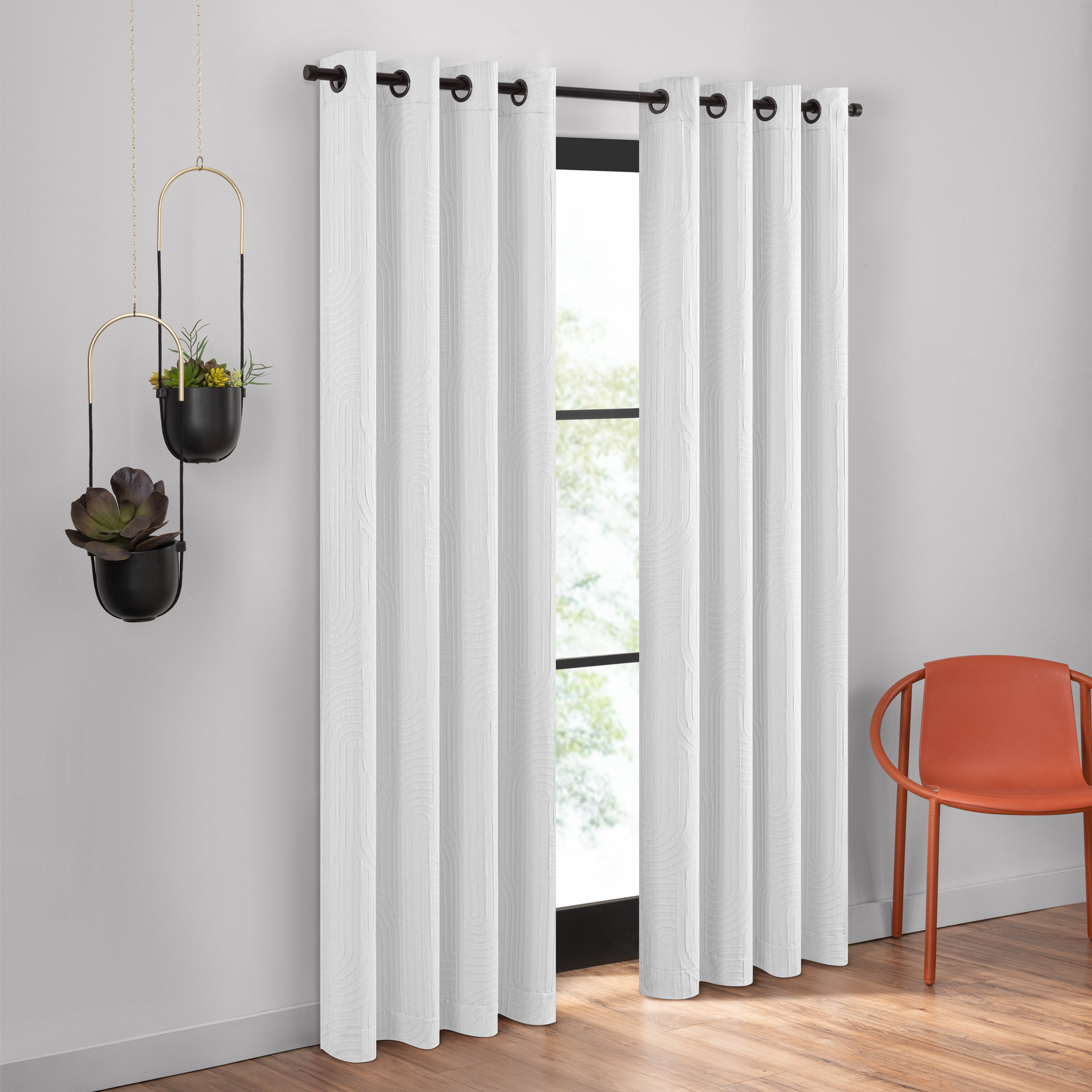 Umbra Polyester Curtain & Reviews | Wayfair