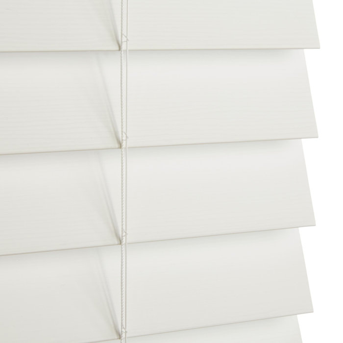 Symple Stuff 2.5 " Room Darkening Cordless Faux Wood Blind & Reviews ...