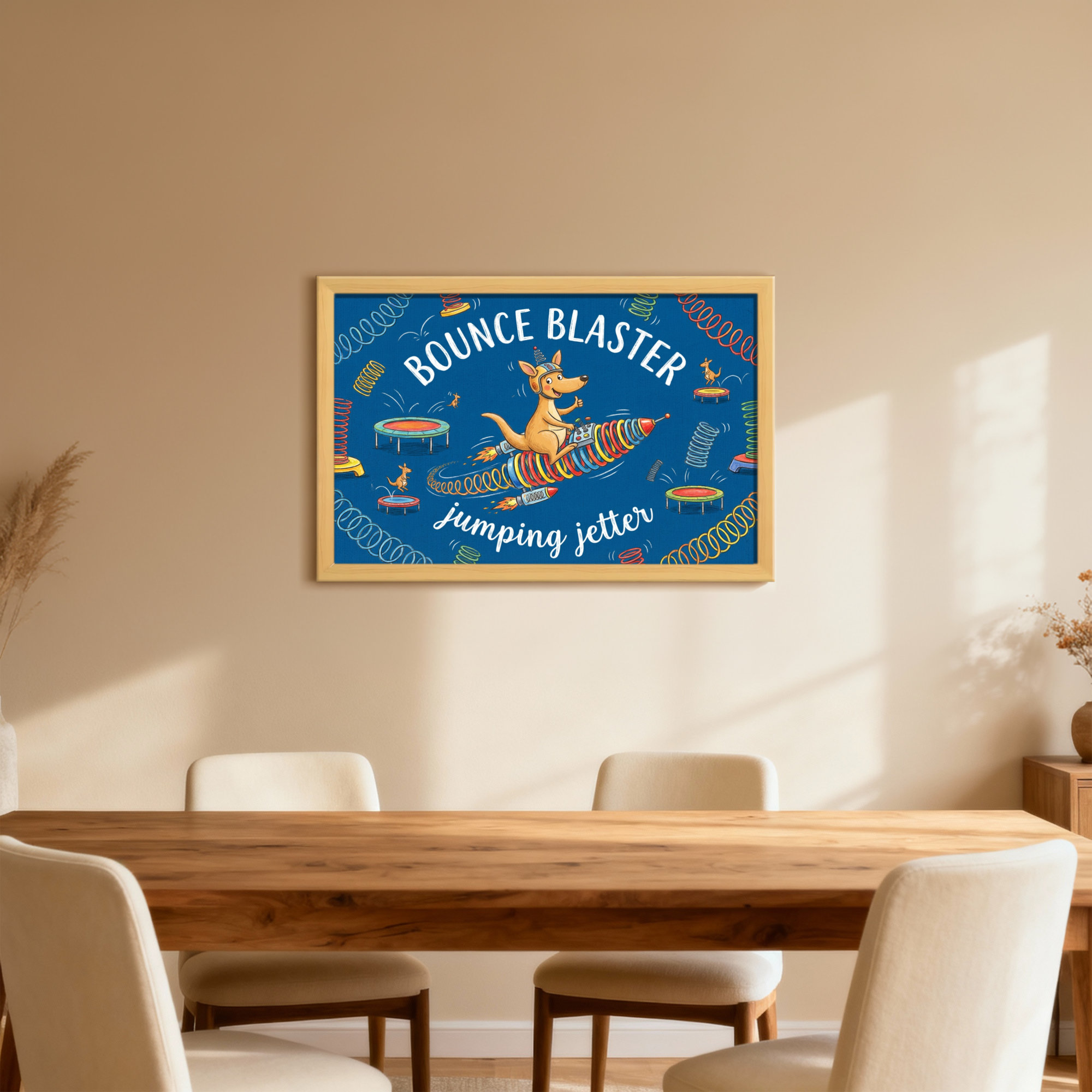 Mercer41 Animals Bounce Blaster Jumping Jetter Kangaroo Rocket Springs ...